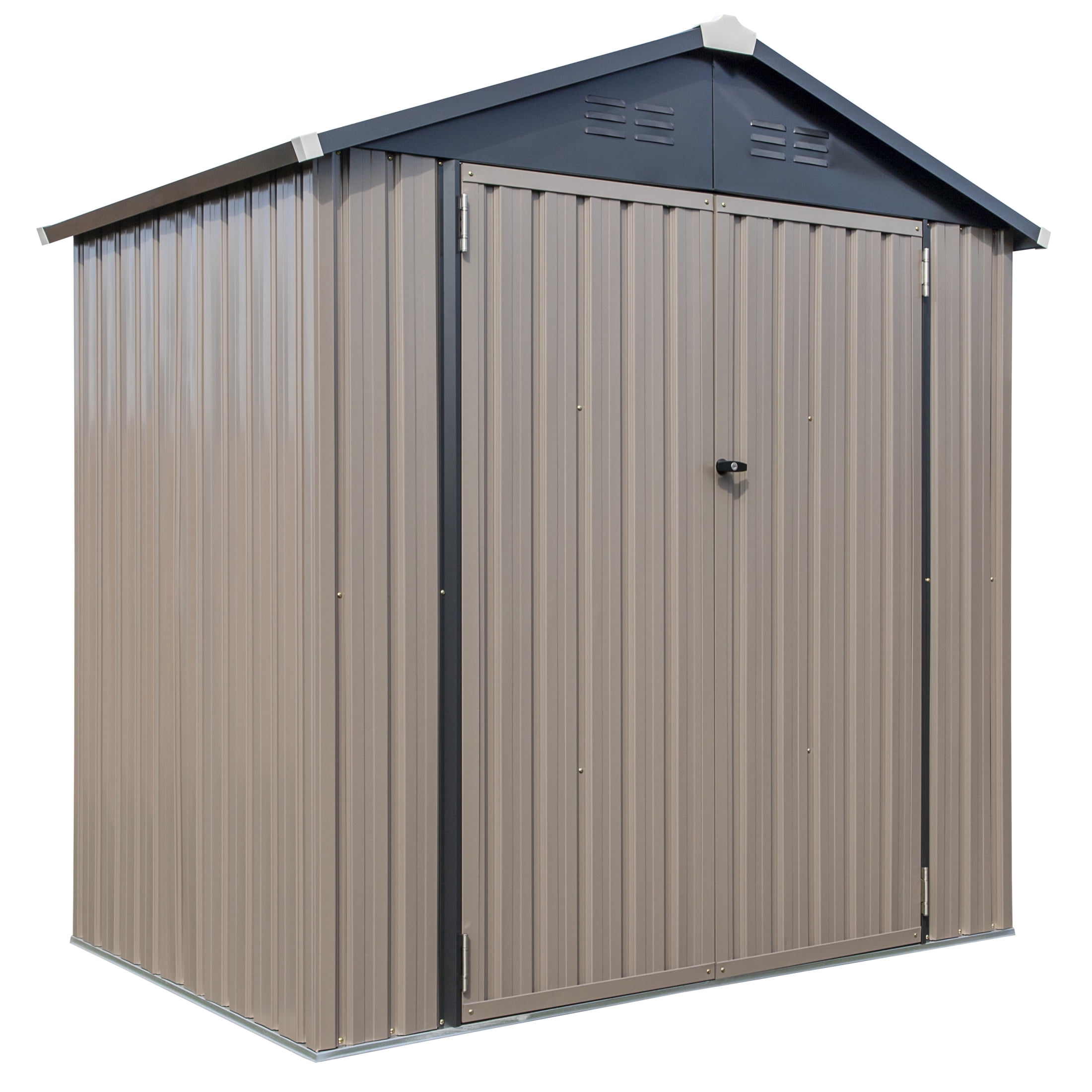 Arrow Cover It 6 x 4 x 6 ft Brown Shed - Walmart.com
