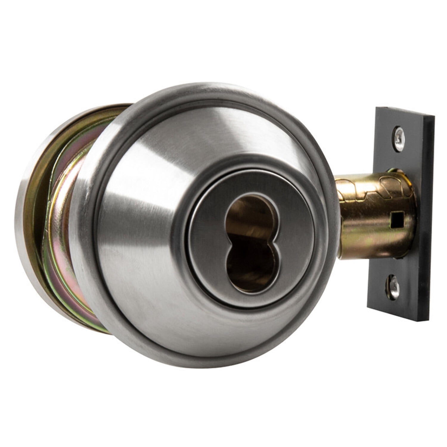 Arrow DBX62-630-IC Deadbolt Double Cylinder SFIC Prep Less Core Satin ...