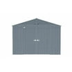 Arrow Classic 14x12 Metal Shed - Durable Steel Building for Backyard ...
