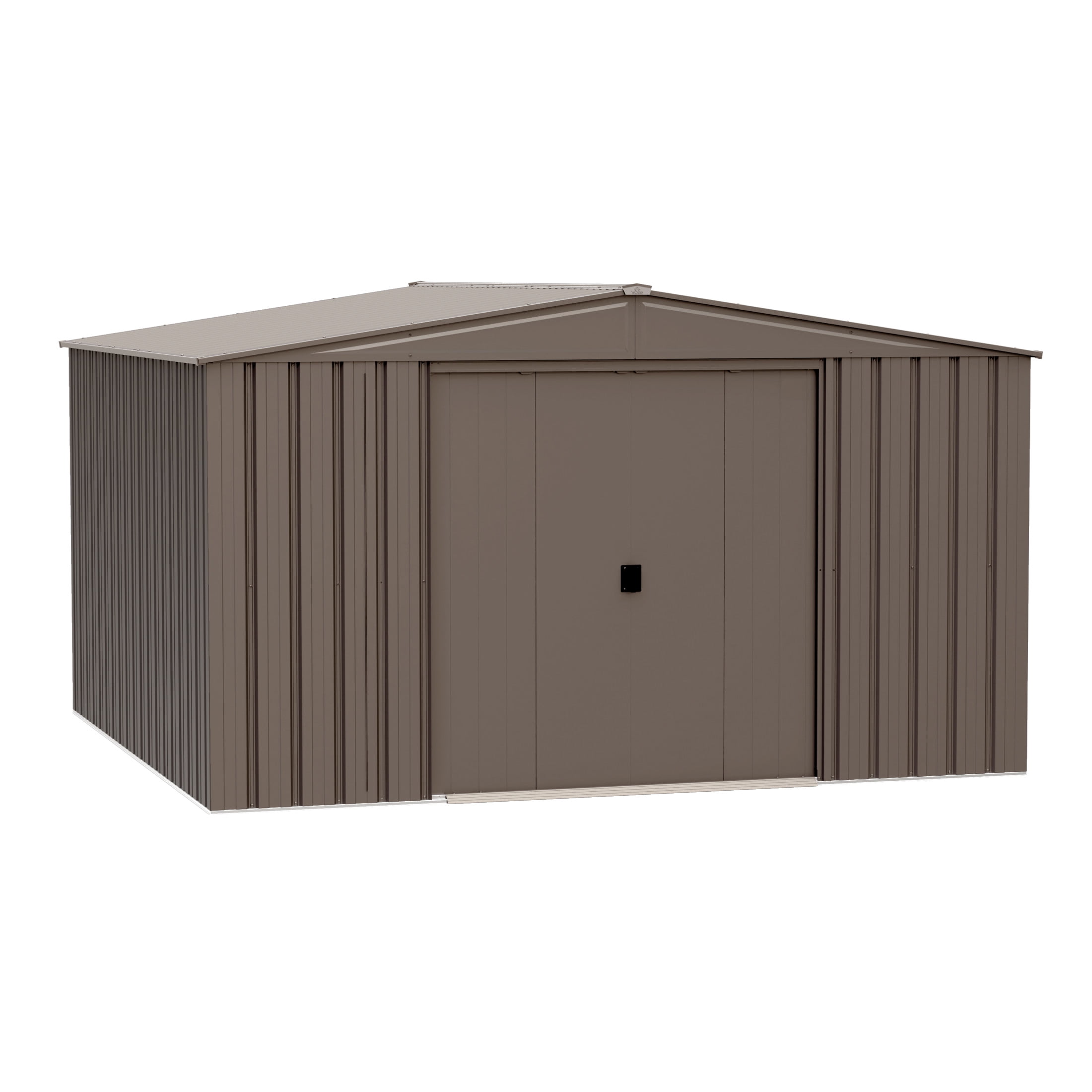 Arrow Essential 10X10 Steel Shed Oswego Tea - Walmart.com