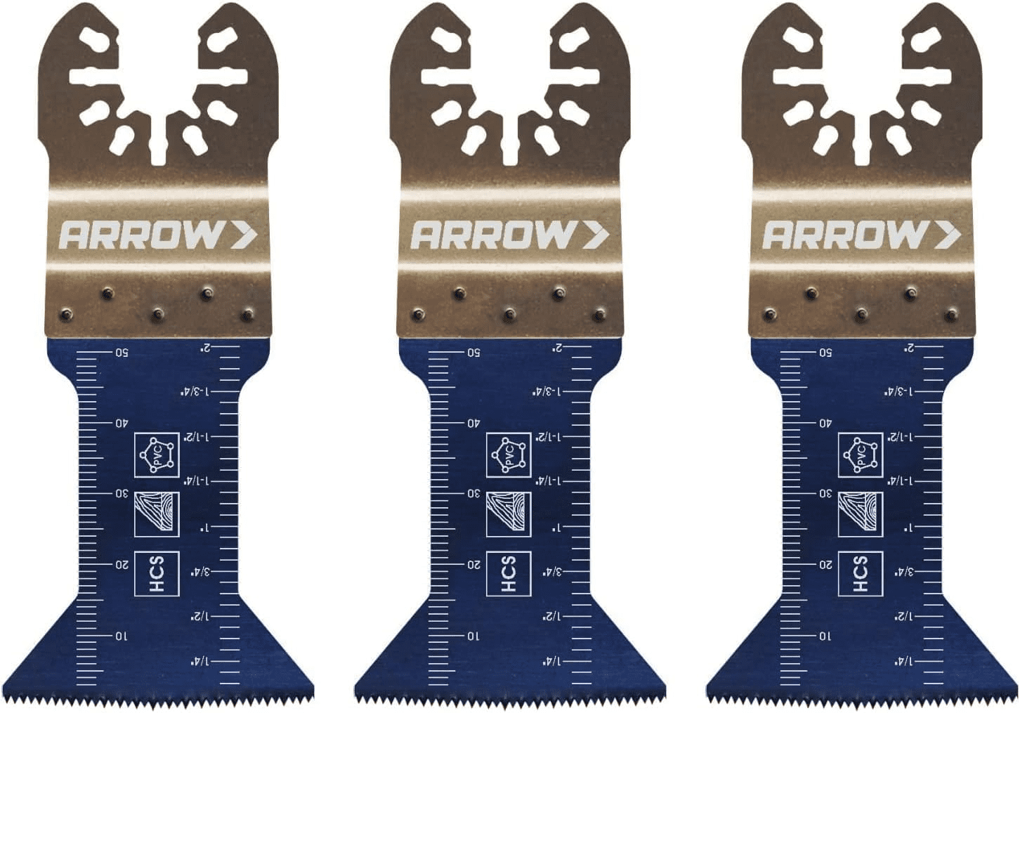 Arrow Fastener 109149 1.75 in. Ground Tooth Power Hardwood Blade - Pack ...