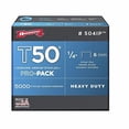 Arrow Fastener 504IP 1/4" T50 Staples 5000 Count - Walmart.com
