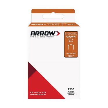 Arrow Fastener 7510S 5/8" T75 Staples 1000 Per Pack - Walmart.com