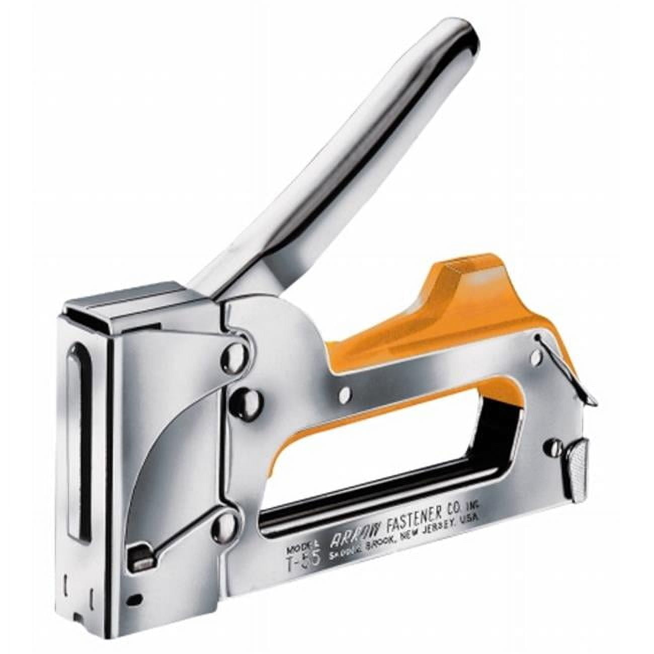 Arrow Fastener Co. Easy Squeeze Chrome Staple Gun - Walmart.com