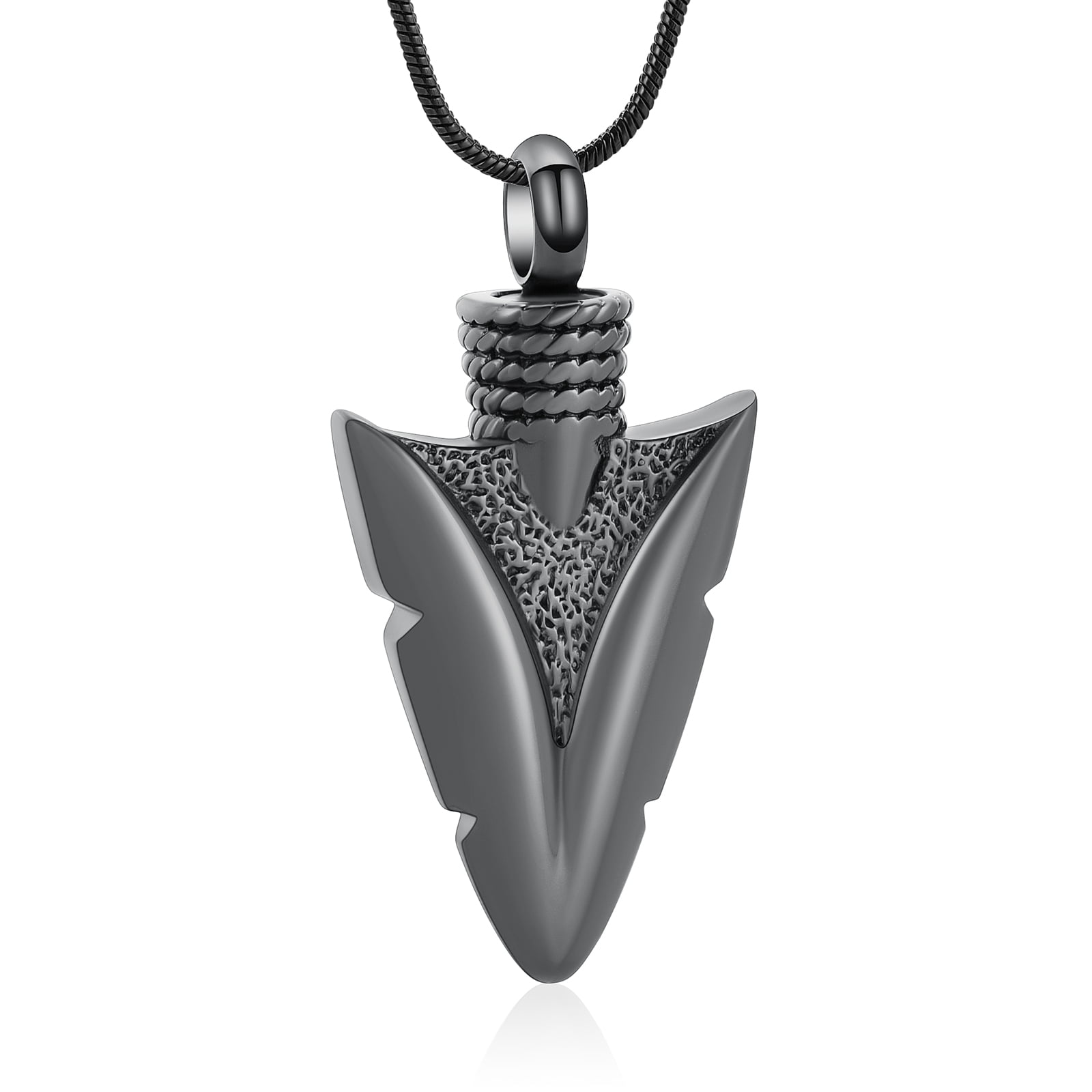 Arrow Head Cremation Jewelry for Ashes Hodler Urn Necklace for Ashes of ...