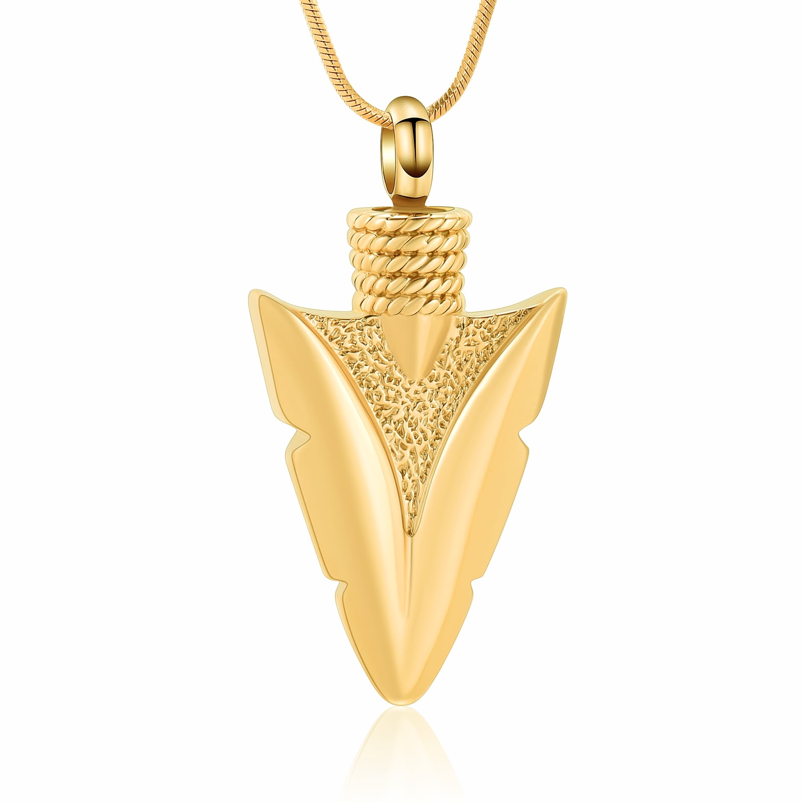 Arrow Head Cremation Jewelry for Ashes Hodler Urn Necklace for Ashes of ...
