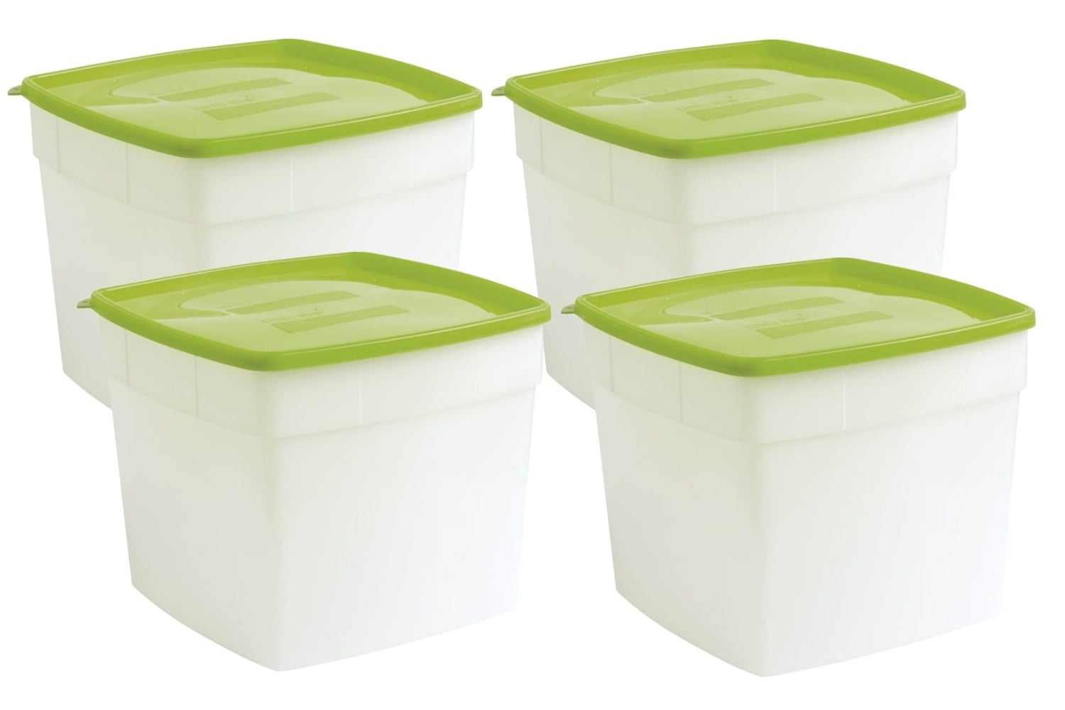 Arrow Home Products 04305 1.5 Pint Freezer Containers, 4-Pack - Walmart.com