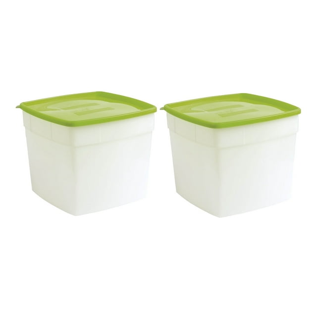 Arrow Home Products 04505 2PK 1/2 Gallon Freezer Container - Walmart.com