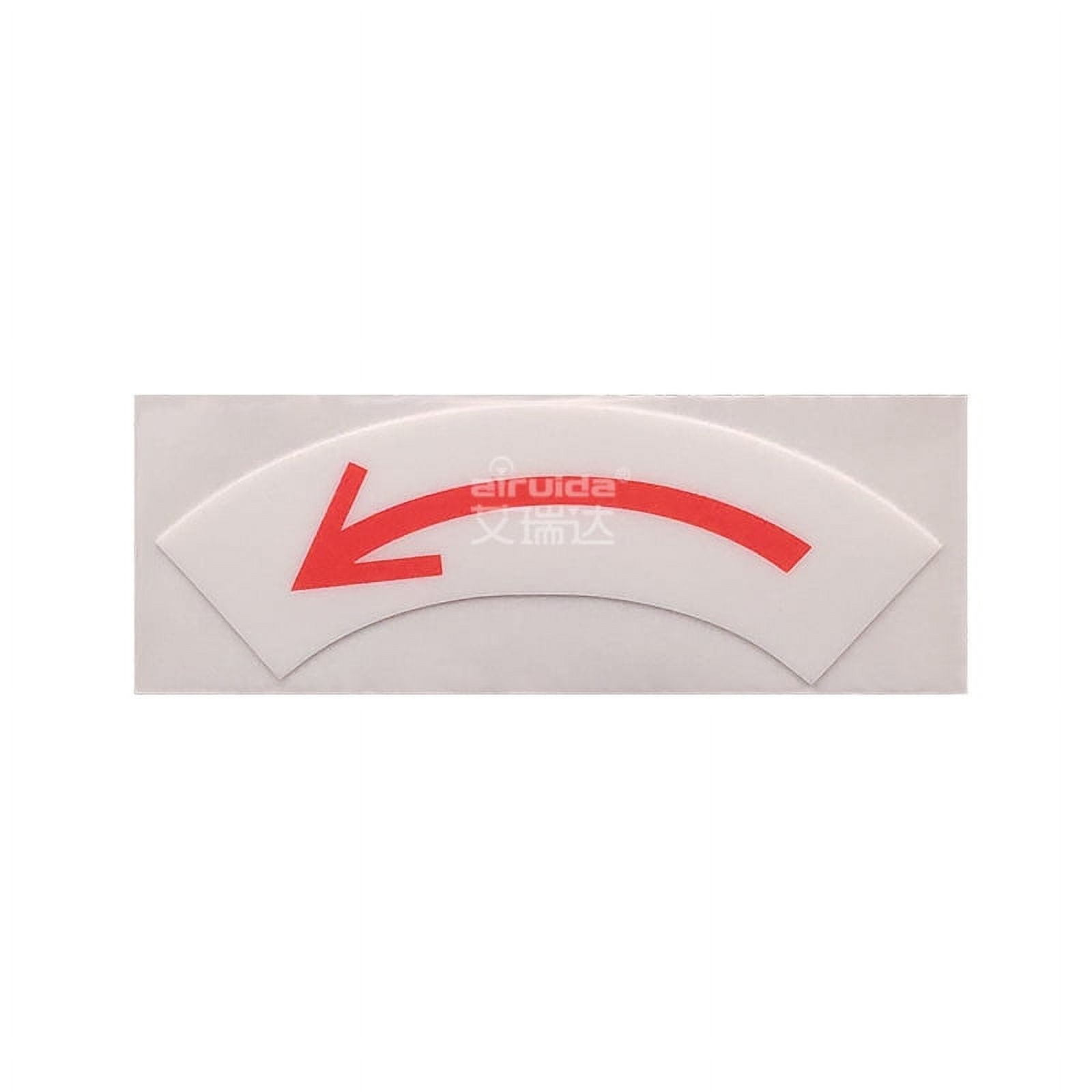 Arrow Indicator Equipment Sticker Arrow Warning Sticker Arrow ...