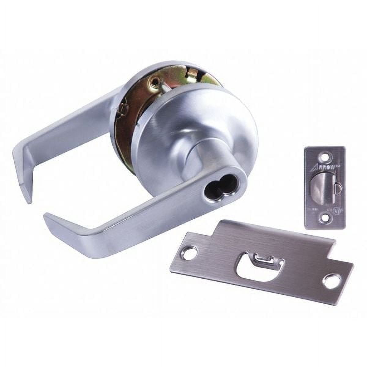 Arrow Lock Lockset,Mechanical,Entrance/Office GL81SR 26D IC - Walmart.com