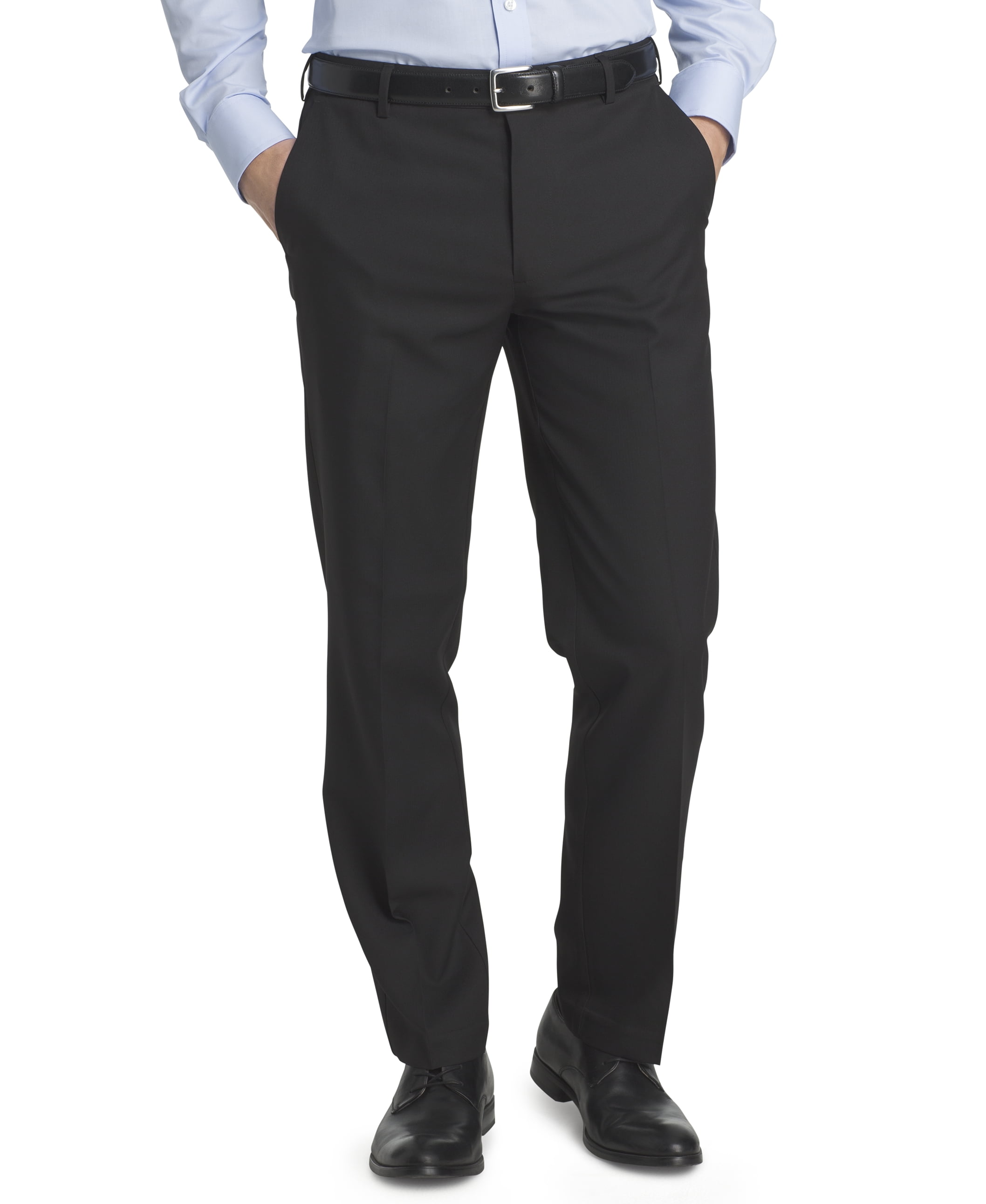 Arrow Men's AroFlex Flat Front Dress Pant - Walmart.com