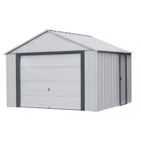 Arrow Elite Steel Storage Shed, 12x12, Blue Grey - Walmart.com