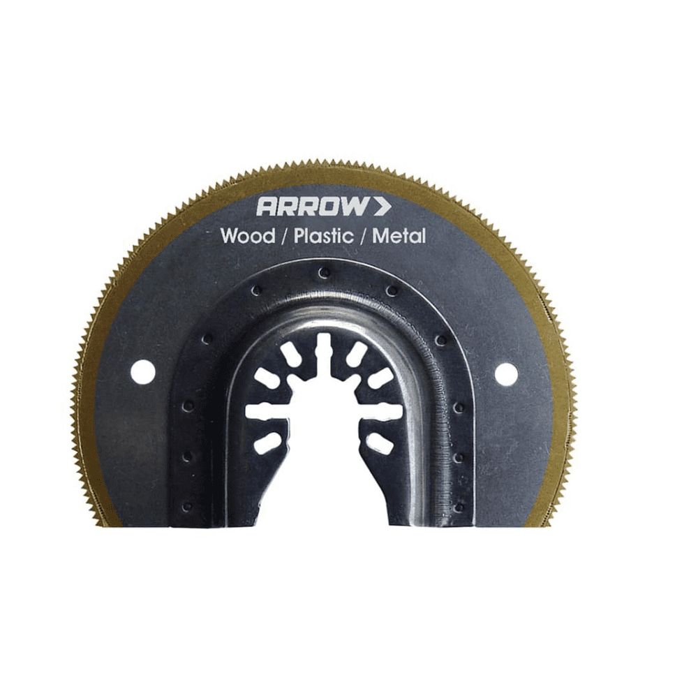 Arrow OSC208-1 Titanium Coated Bi-Metal Oscillating Tool Radial Saw ...