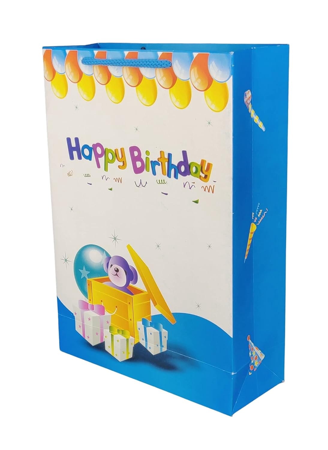 Arrow Paper Products Happy Birthday Paper Gift Bags for Kids Birthday ...