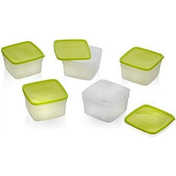 Arrow Plastic 00042 5 Pack 1 Pint Stor-Keeper Freezer Storage ...