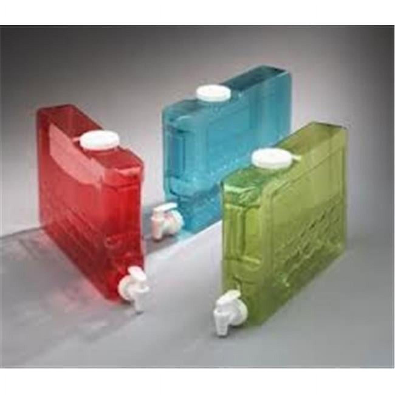 Arrow Plastic 74534 1-1-4 Gallon Colored Slimline Dispensers Assorted ...