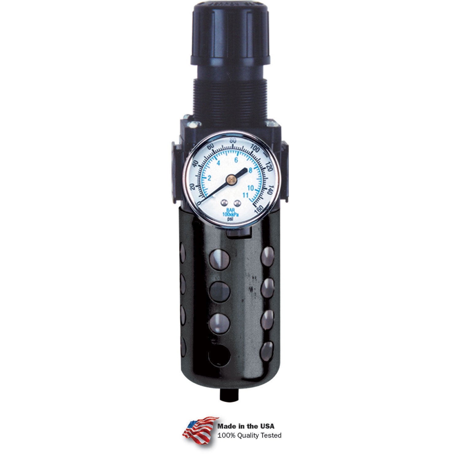 Arrow Pneumatics B601937 Integral Filter & Regulator with Gauge, Zinc ...