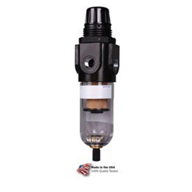 Arrow Pneumatics Mini Integral Filter & Regulator, Zinc & Polycarbonate ...