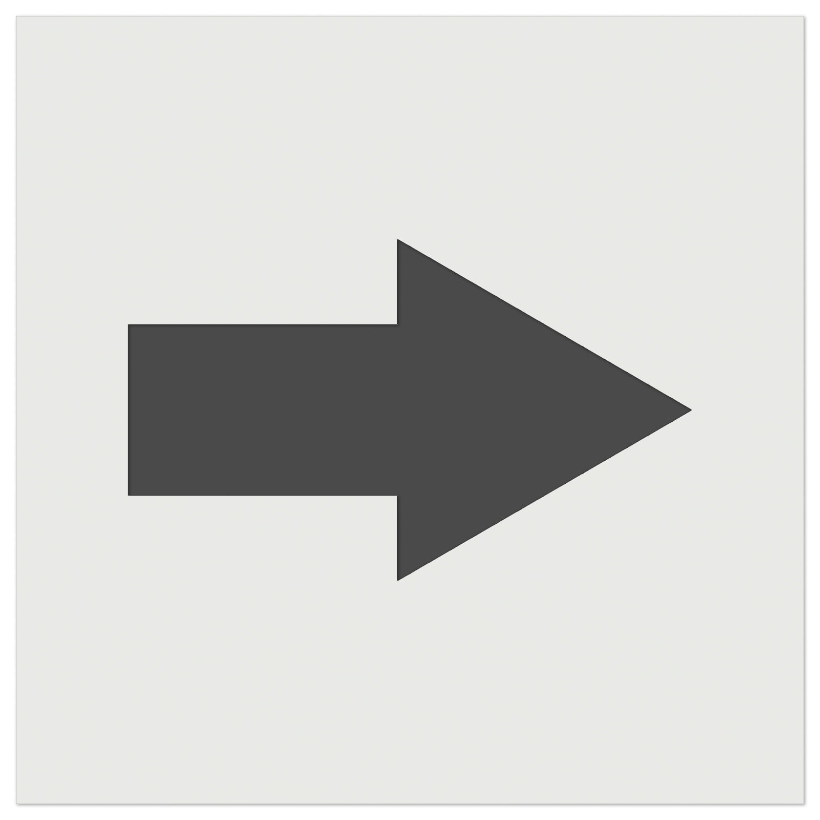 Arrow Solid DIY Cookie Wall Craft Stencil - 3.5 Inch - Walmart.com