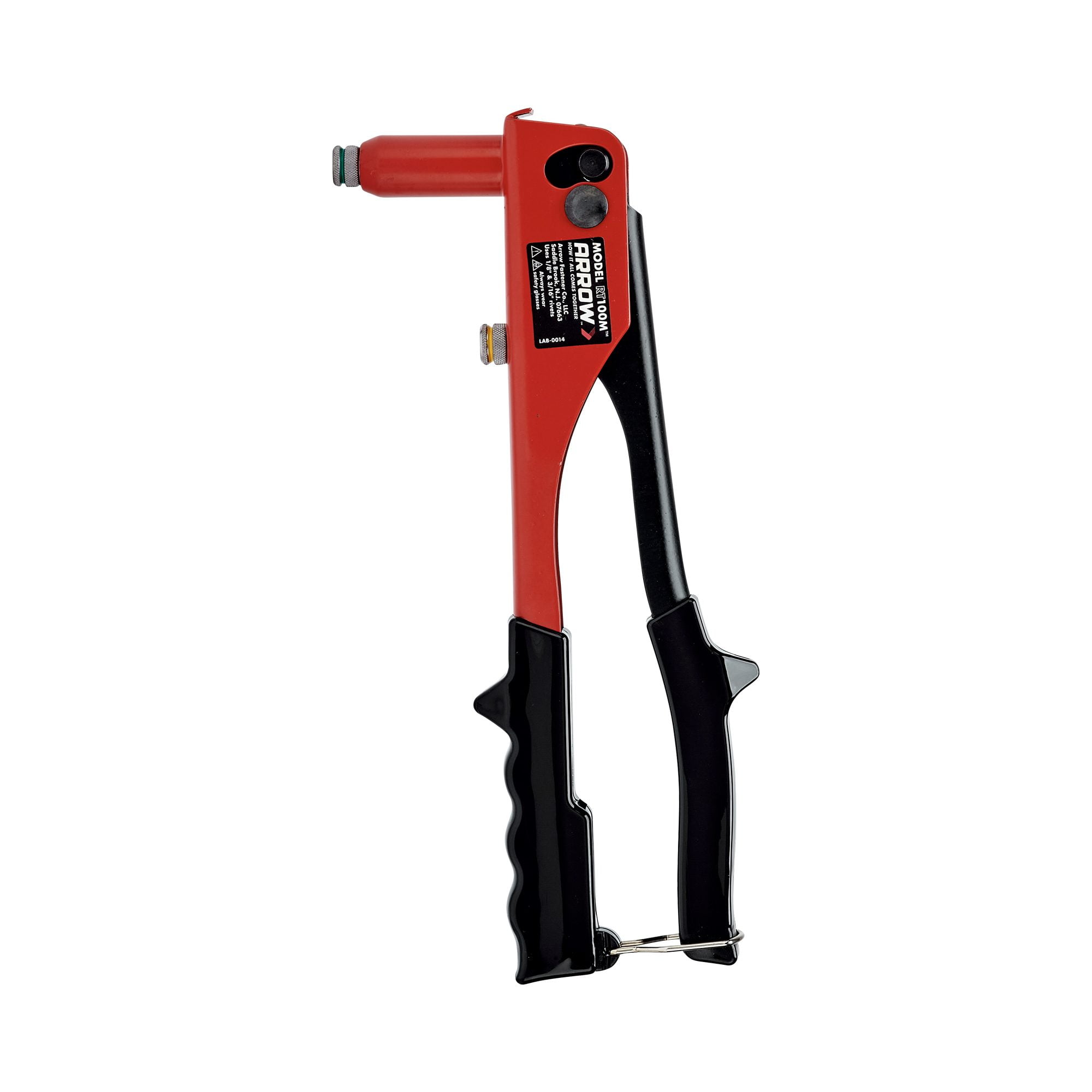 Arrow Steel Constructed Rivet Tool with Ergonomic Grip, Model RT100M ...