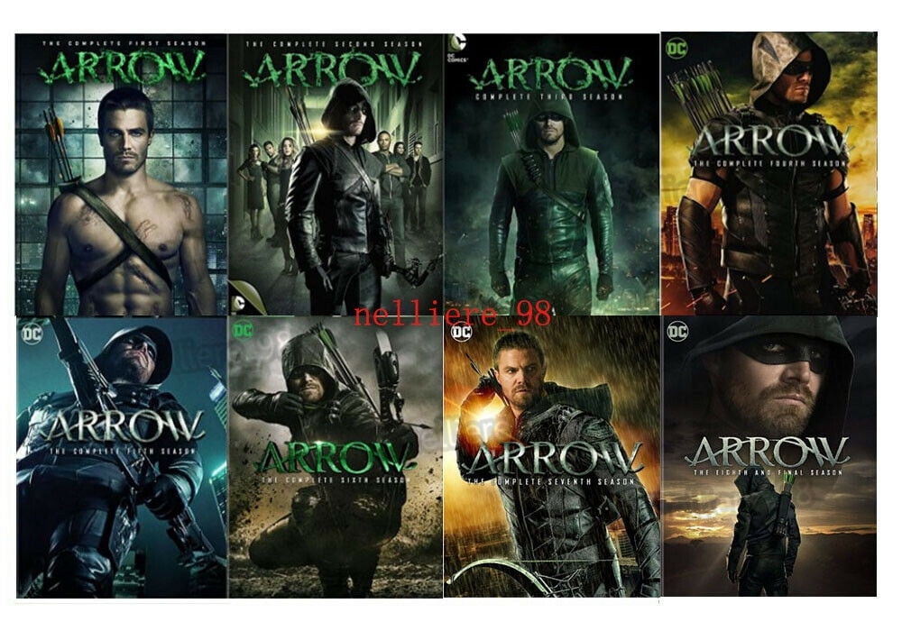 Arrow Complete Series Box Set - Seasons 1 to 8 Final DVD - Walmart.com