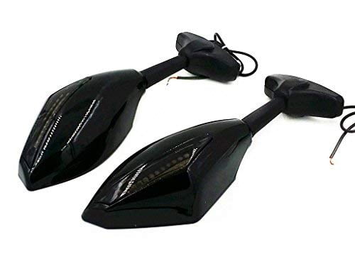 Arrow Turn Signal Integrated Fairing Mount Racing Sport Bike Rear View ...