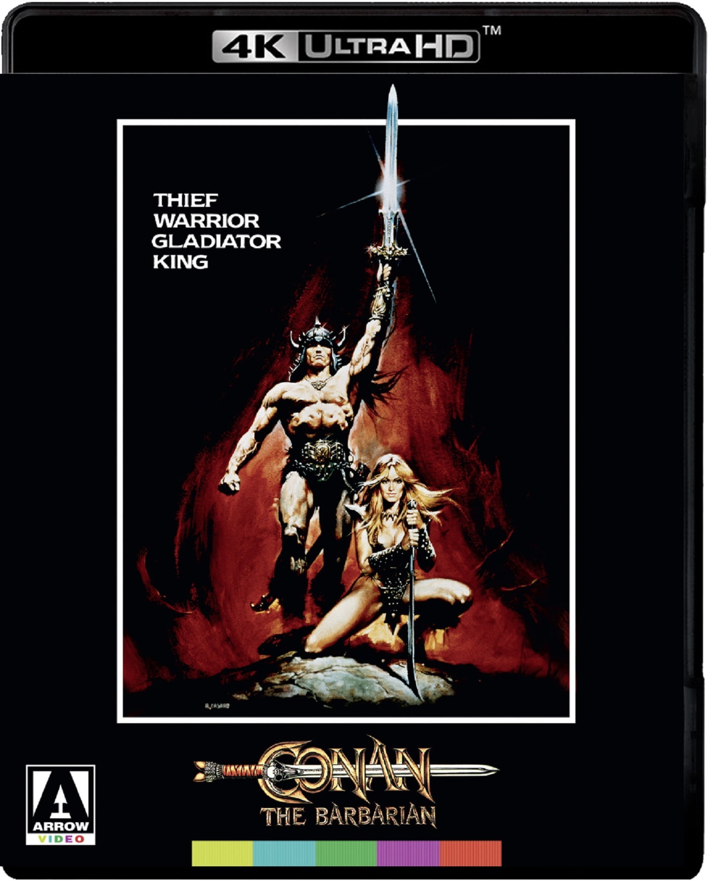 Arrow Video Conan The Barbarian (Regular Format) (Standard Edition ...