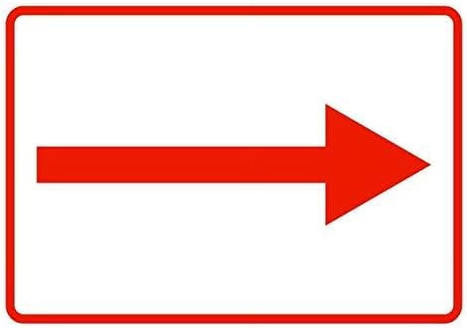 Arrow Wall Decor Right Arrow No Parking Business Safety Traffic Signs ...