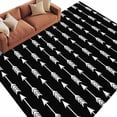 Arrow Washable Living Room Rugs 8'x10', Abstract Rustic Western Tribal ...