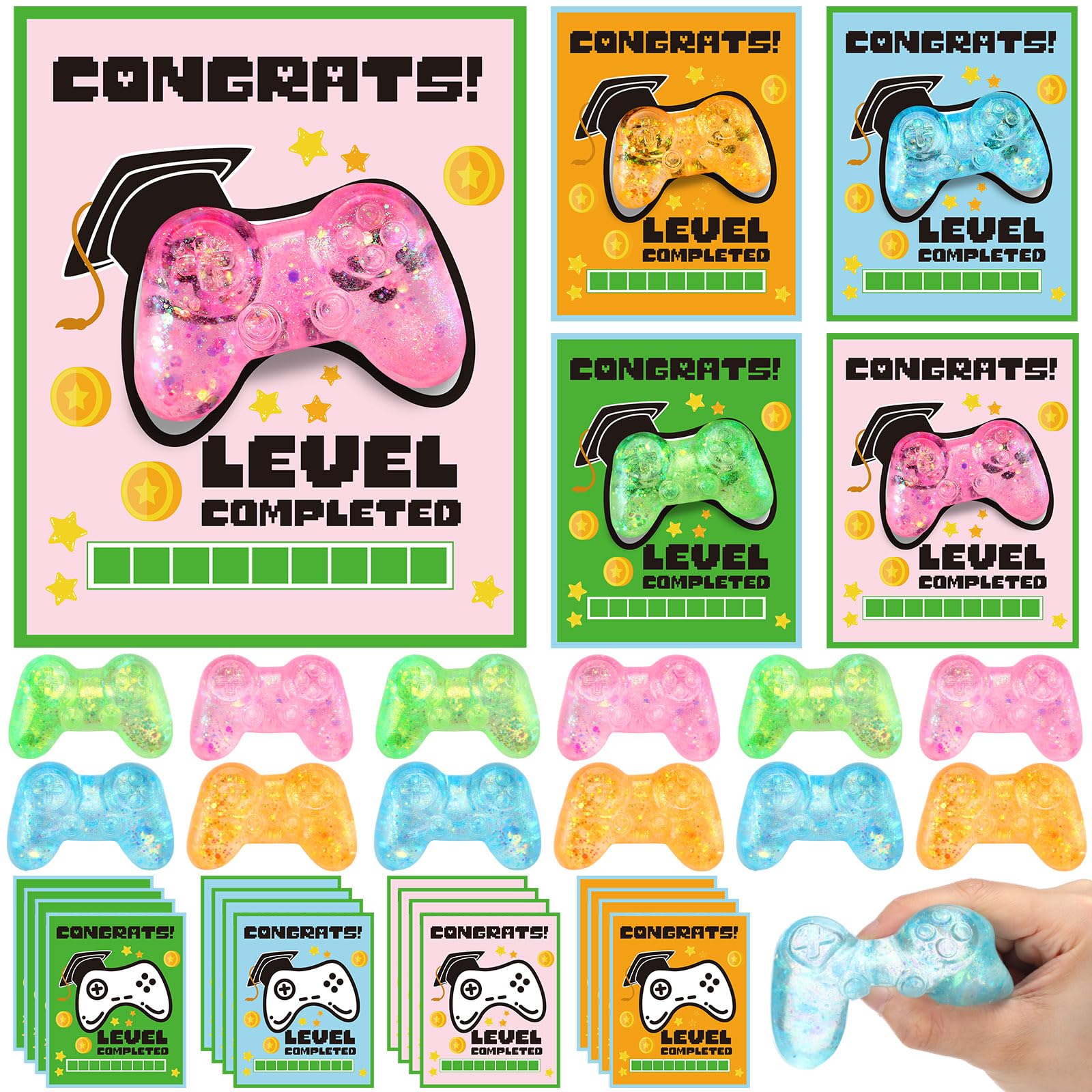 Arrowbash 24 Sets Level Completed Graduation Gifts, Includes Video Game ...