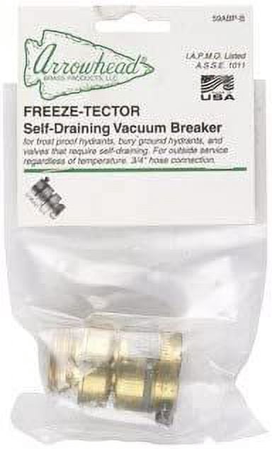 Arrowhead Antisiphon Vacuum Breaker 3/4 " Fpt X 3/4 " Mpt Bagged ...