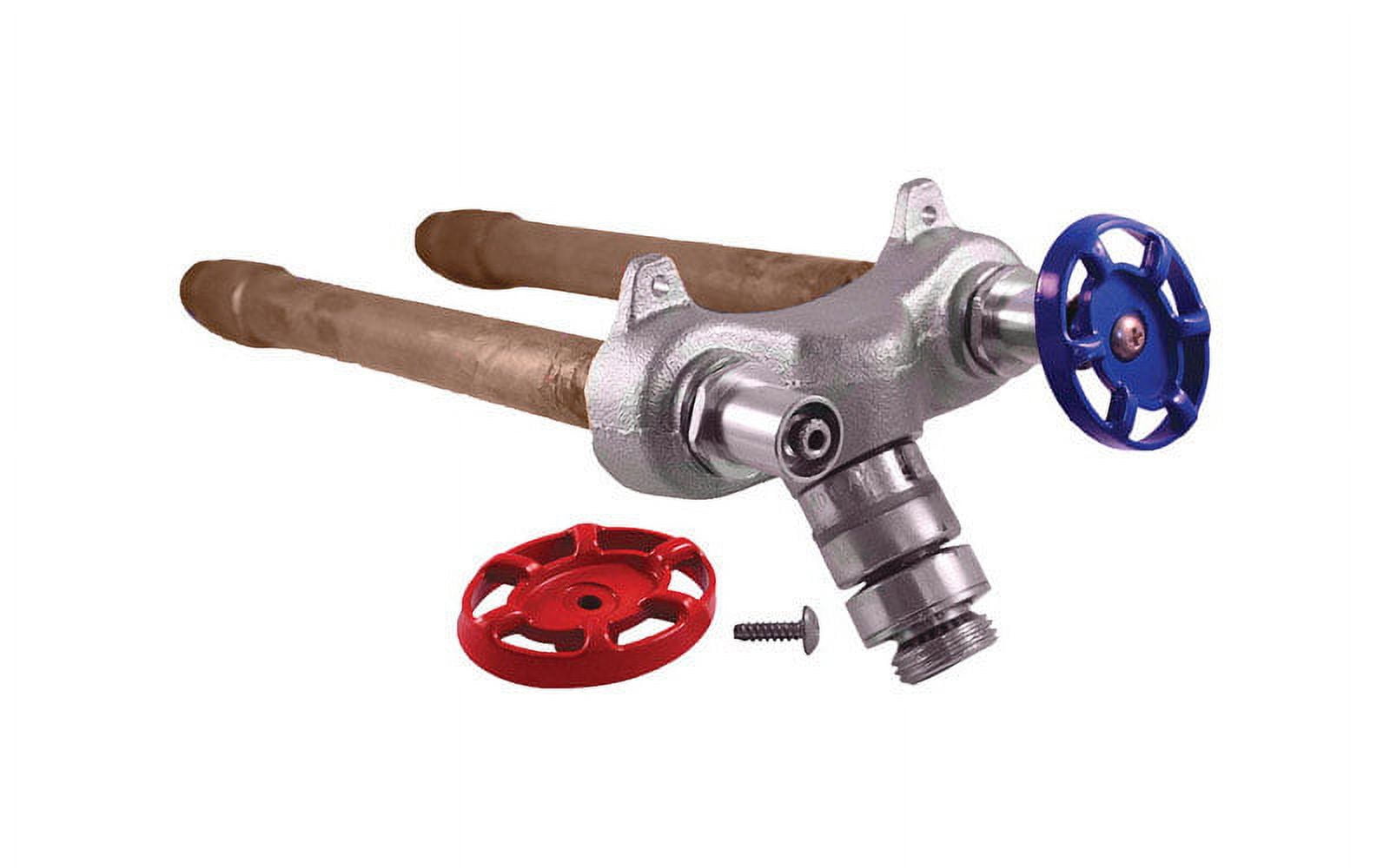 Arrowhead Brass 1/2 In. SWT x 1/2 In. MIP x 10 In. Hot & Cold Anti ...