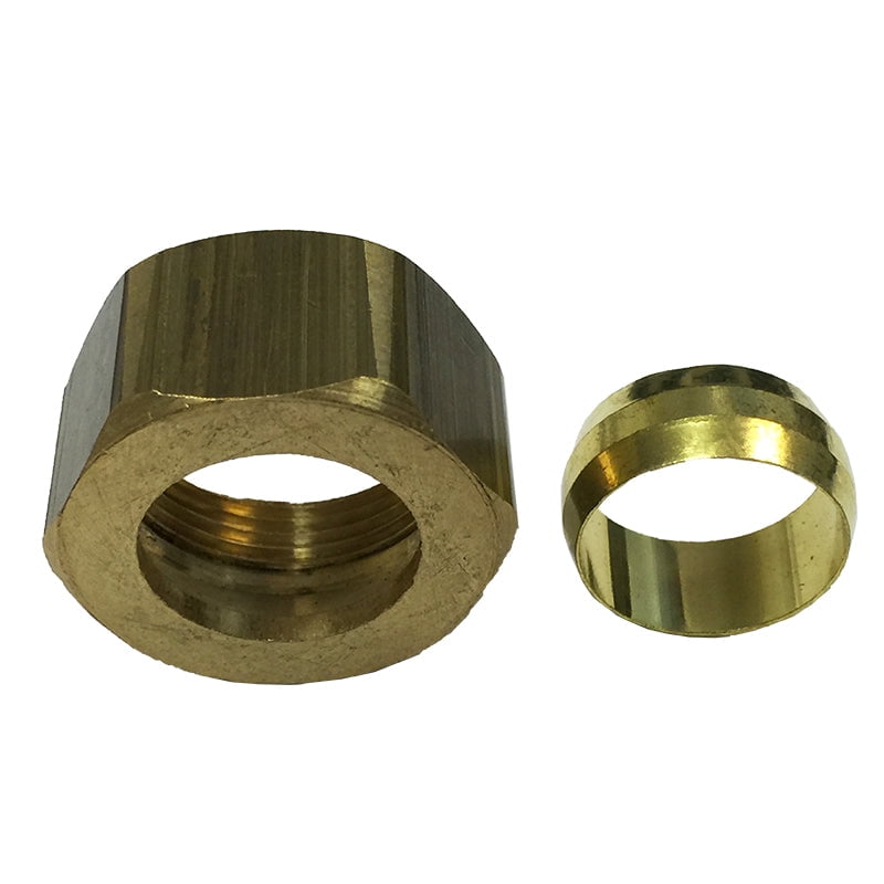 Arrowhead Brass ABP PK1180 Compression Nut With Ferrule - Walmart.com
