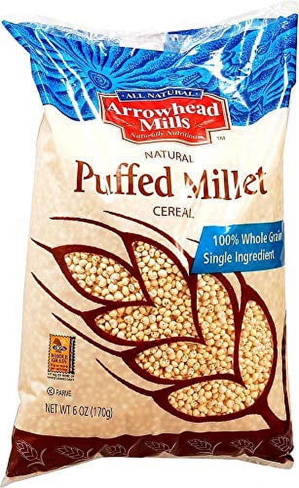 Arrowhead Mills Cereal Puffed Millet-6 oz (Pack of 2) - Walmart.com