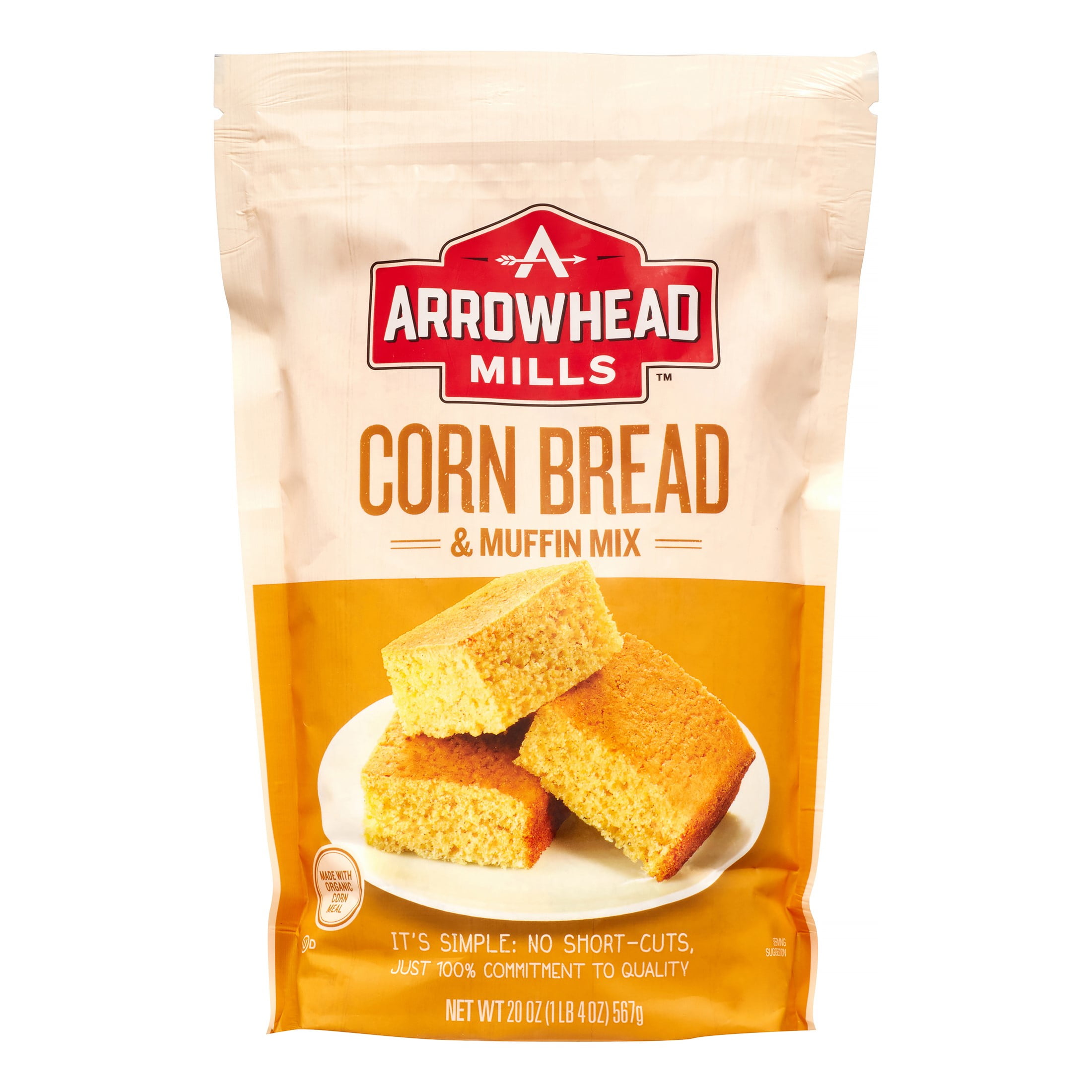 Arrowhead Mills Corn Bread and Muffin Mix, 20 Oz - Walmart.com