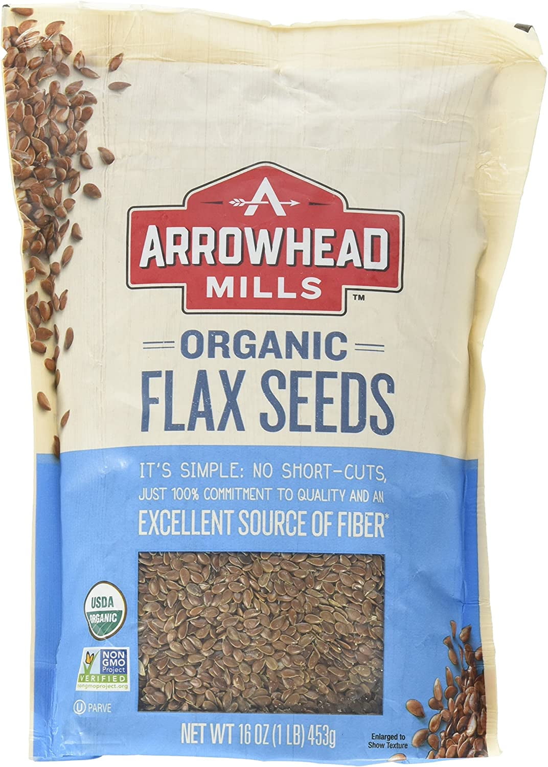 Arrowhead Mills Organic Flax Seed, 16 oz. Pack Of 6 - Walmart.com