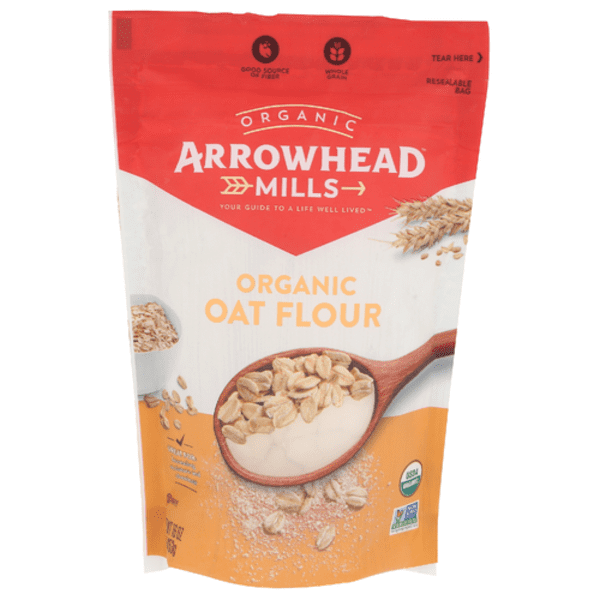 Arrowhead Mills Organic Oat Flour 16 oz - Pack of 2 - Walmart.com