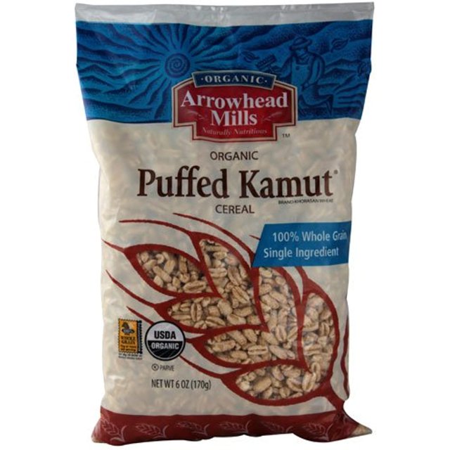 Arrowhead Mills Organic Puffed Kamut Cereal 6 Oz[Pack Of 3] - Walmart.com