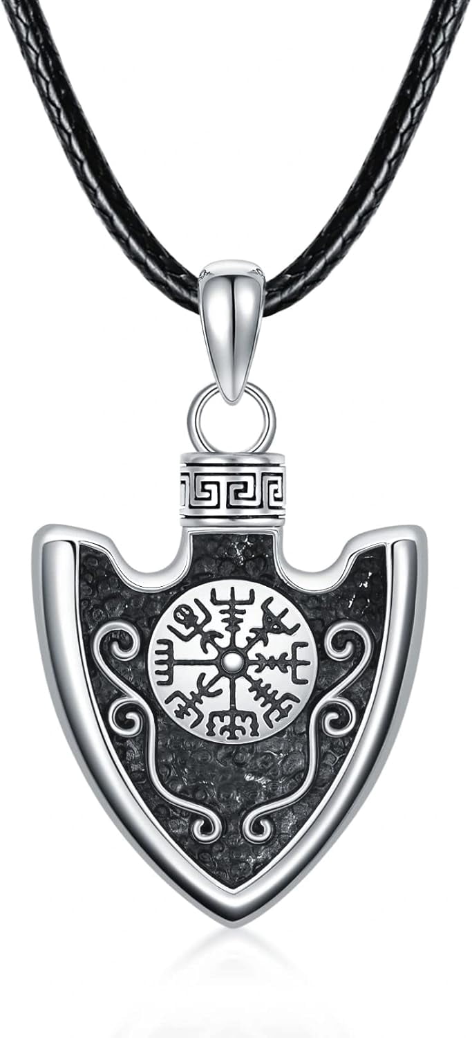 Arrowhead Necklace for Men 925 Sterling Silver Arrow Head Pendant ...