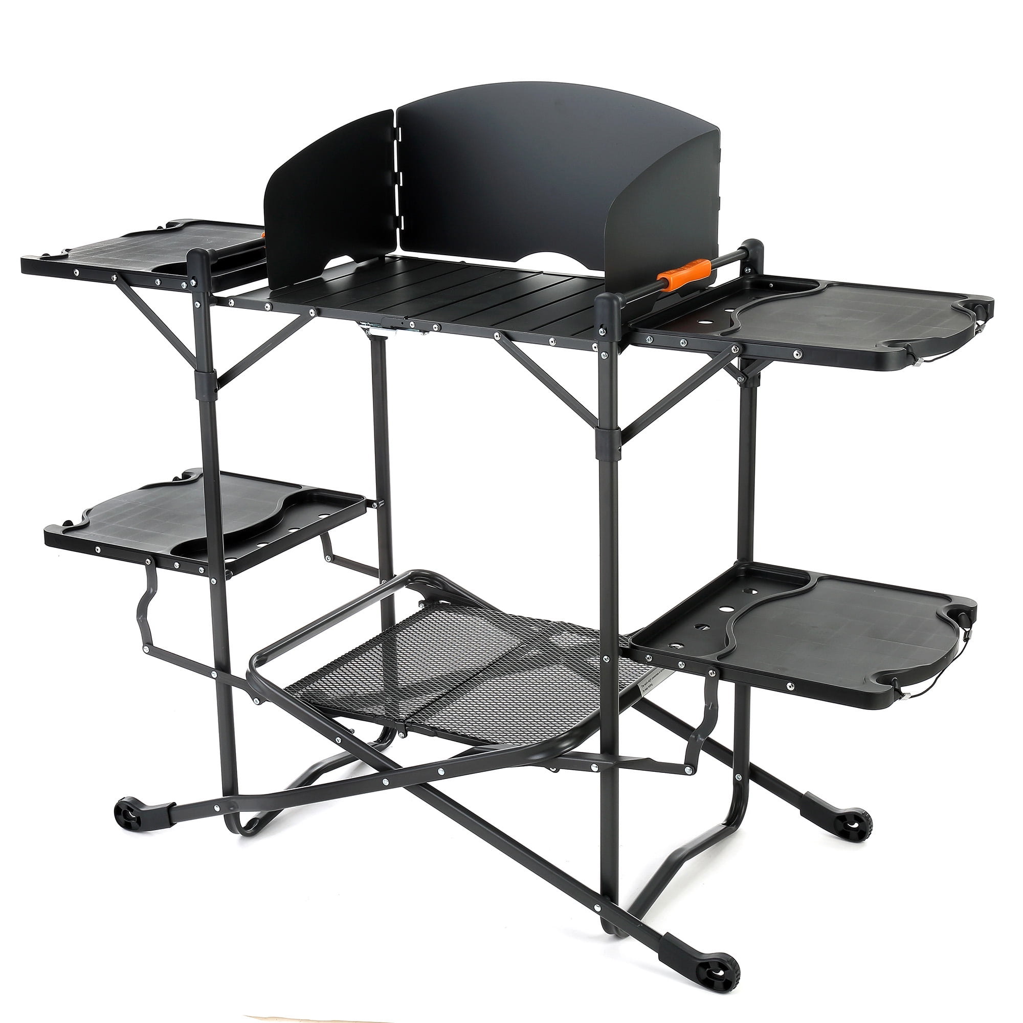 Arrowhead Outdoor Quick Folding Kitchen Station, 54" Wide Camping ...