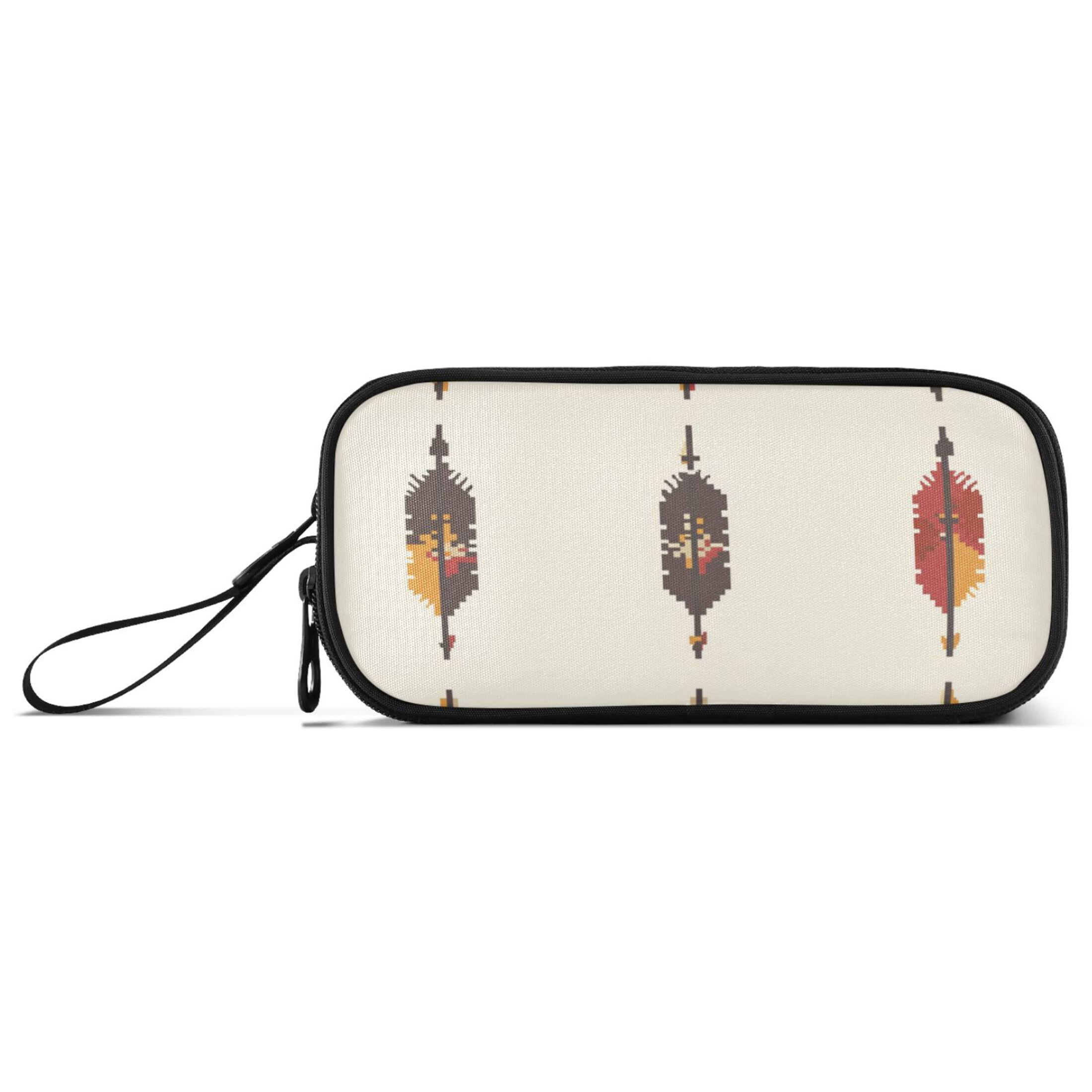 Arrowheads Pixel Style Pencil Case Stationary Holder Pen Bag Pencil ...