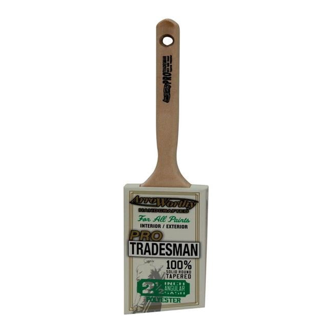 Arroworthy 1807148 Pro Tradesman 2.5 in. Angle Polyester Blend Paint ...