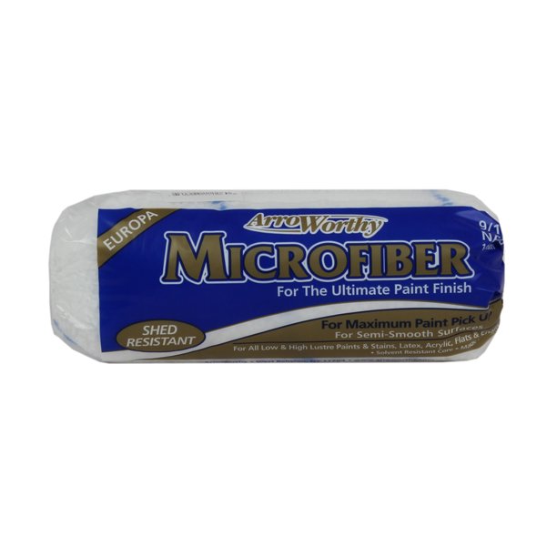 Arroworthy 1807916 Microfiber 0.56 x 7 in. Paint Roller Cover, White ...