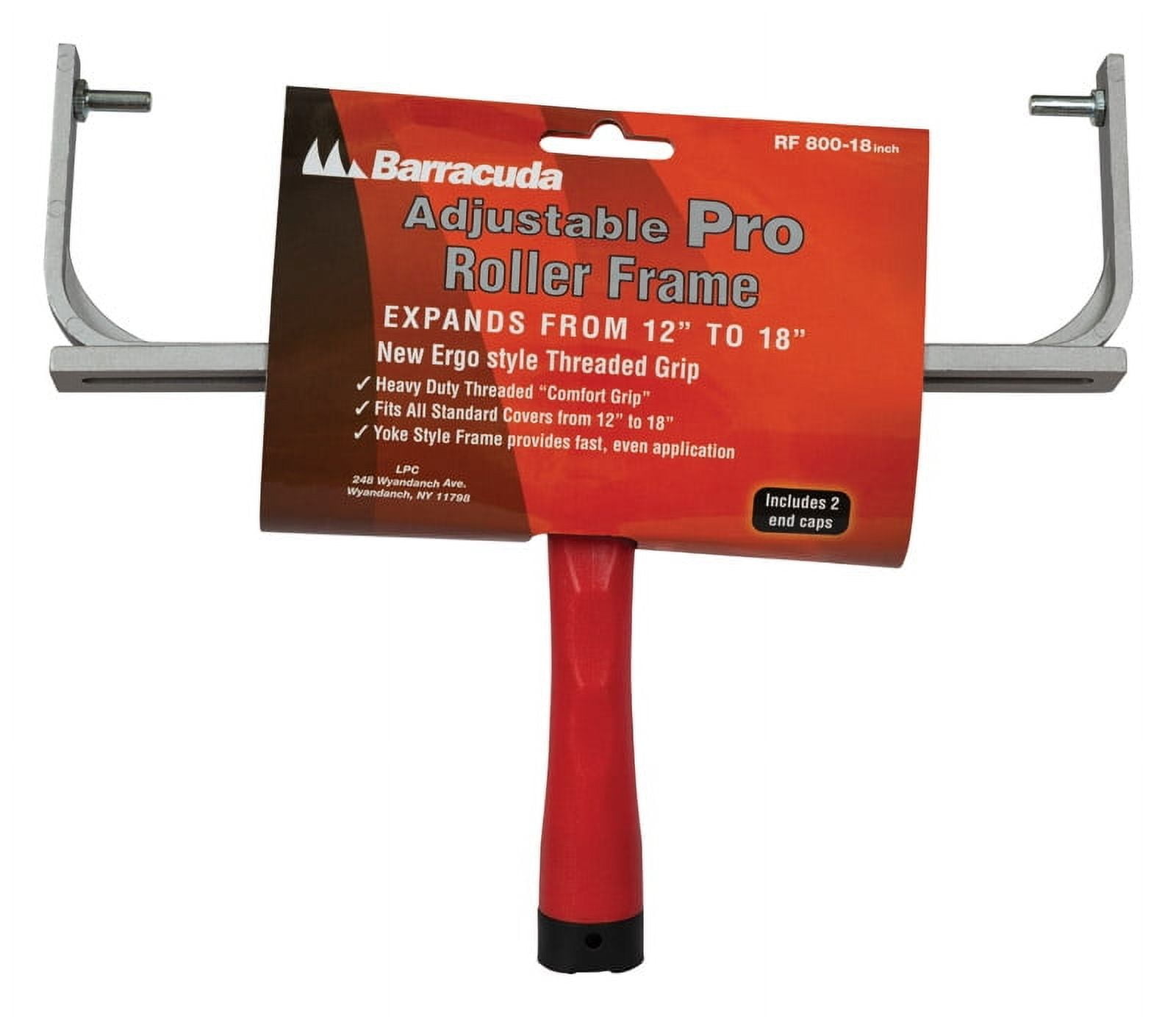 Barracuda Adjustable Paint Roller Frame Threaded End - Walmart.com