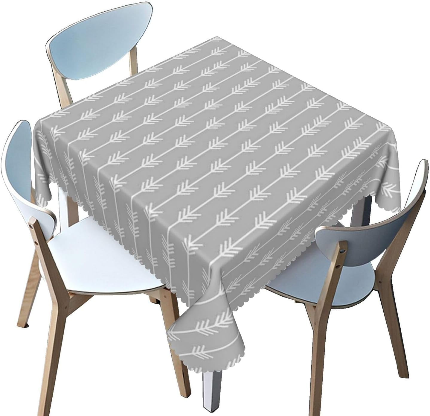 Arrows Theme Square Tablecloth,Stain Wrinkle Resistant Reusable ...