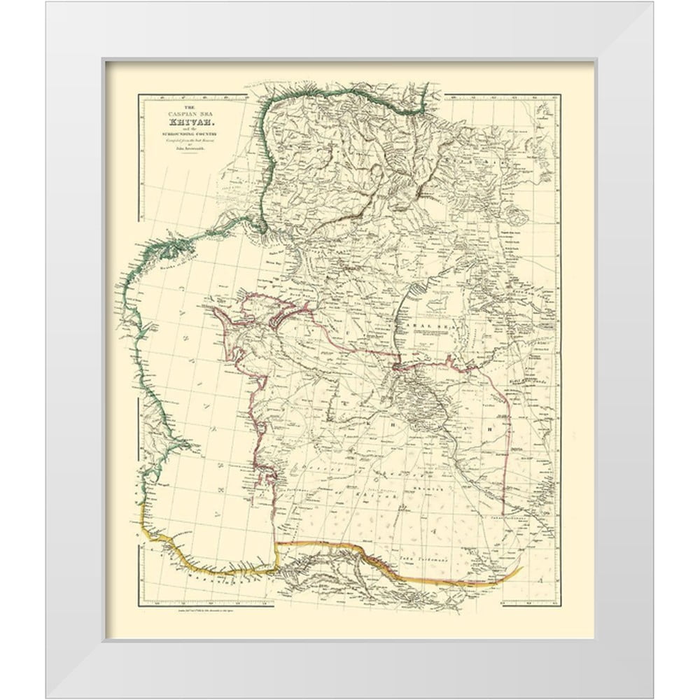 Arrowsmith 15x17 White Modern Wood Framed Museum Art Print Titled ...