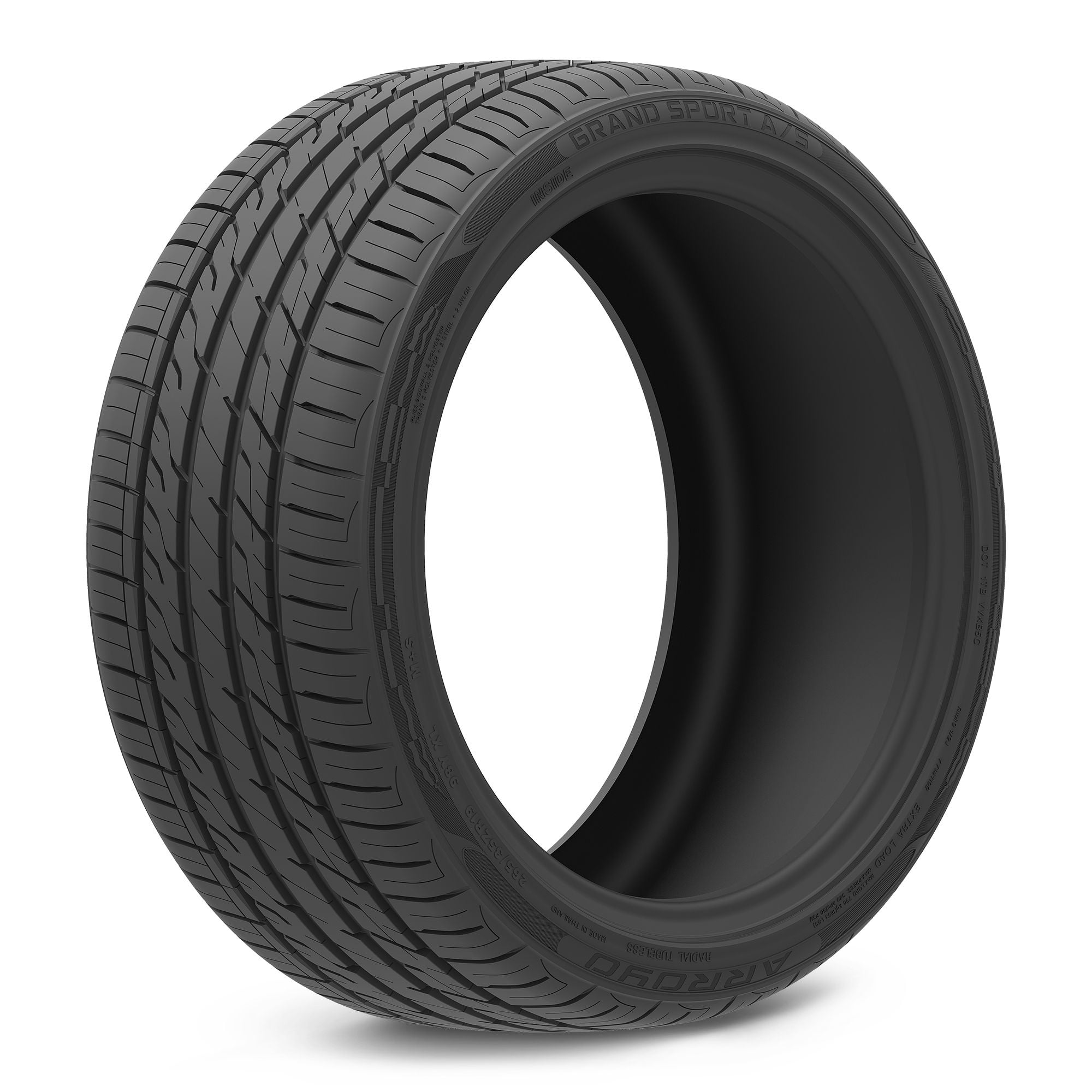 Arroyo Grand Sport A/S UHP All-Season Passenger Tire, 255/35ZR19 96W XL, Suitable for Compacts ...