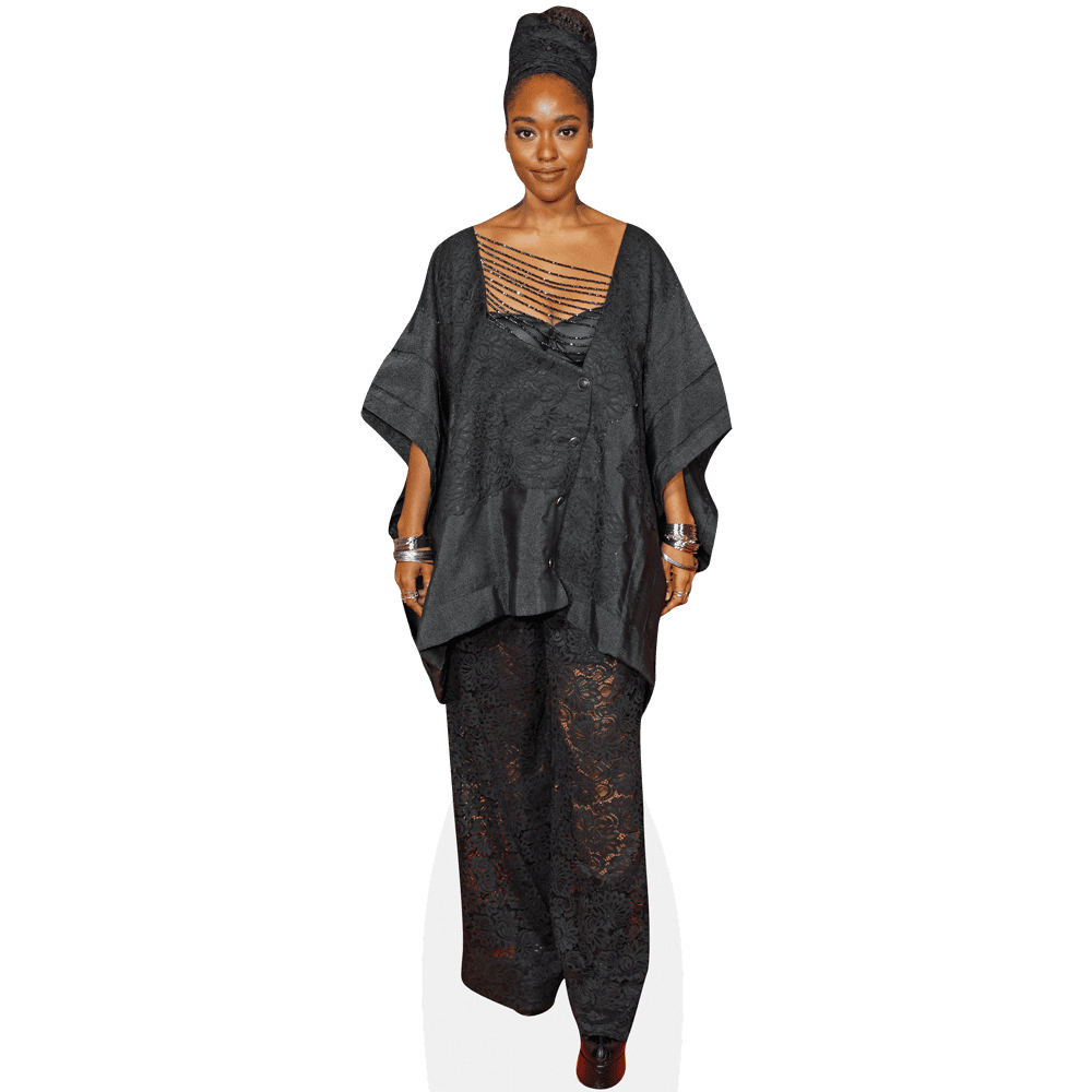 Arsema Thomas (Black Outfit) Lifesize Cardboard Cutout Standee ...