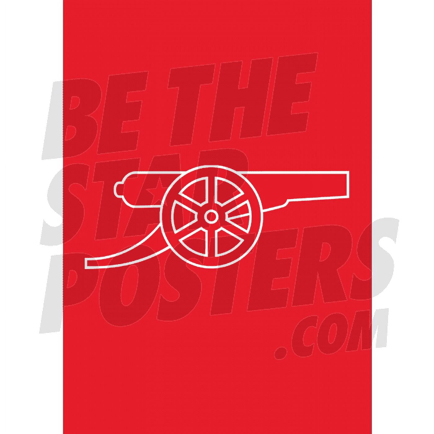 Arsenal - Cannon Poster (16 by 24 inches) - Walmart.com