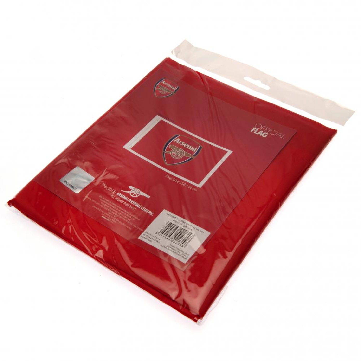 Arsenal FC Core Crest Flag - Walmart Business Supplies